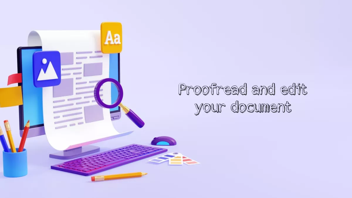 proofread and edit your document | GigTry